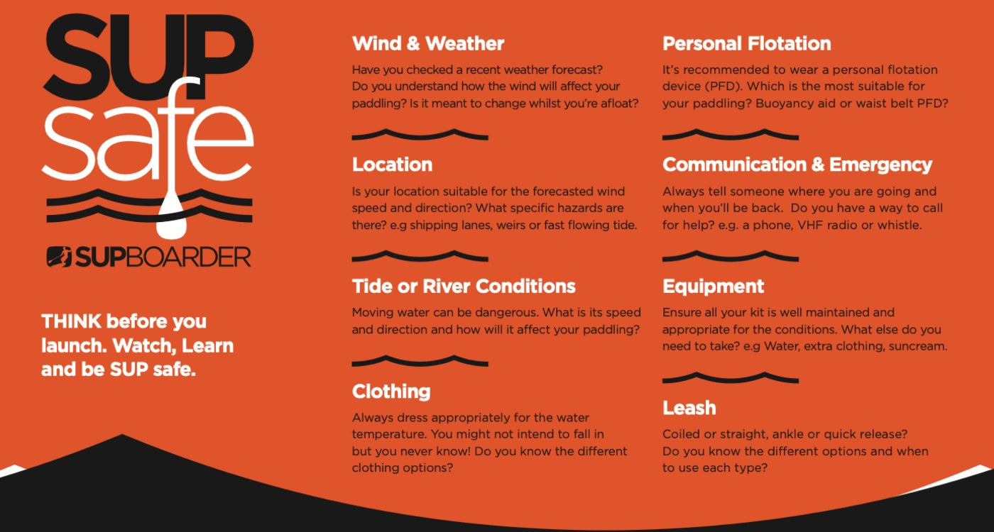 Paddle Board Safety Advice – Quroc Paddle Boards